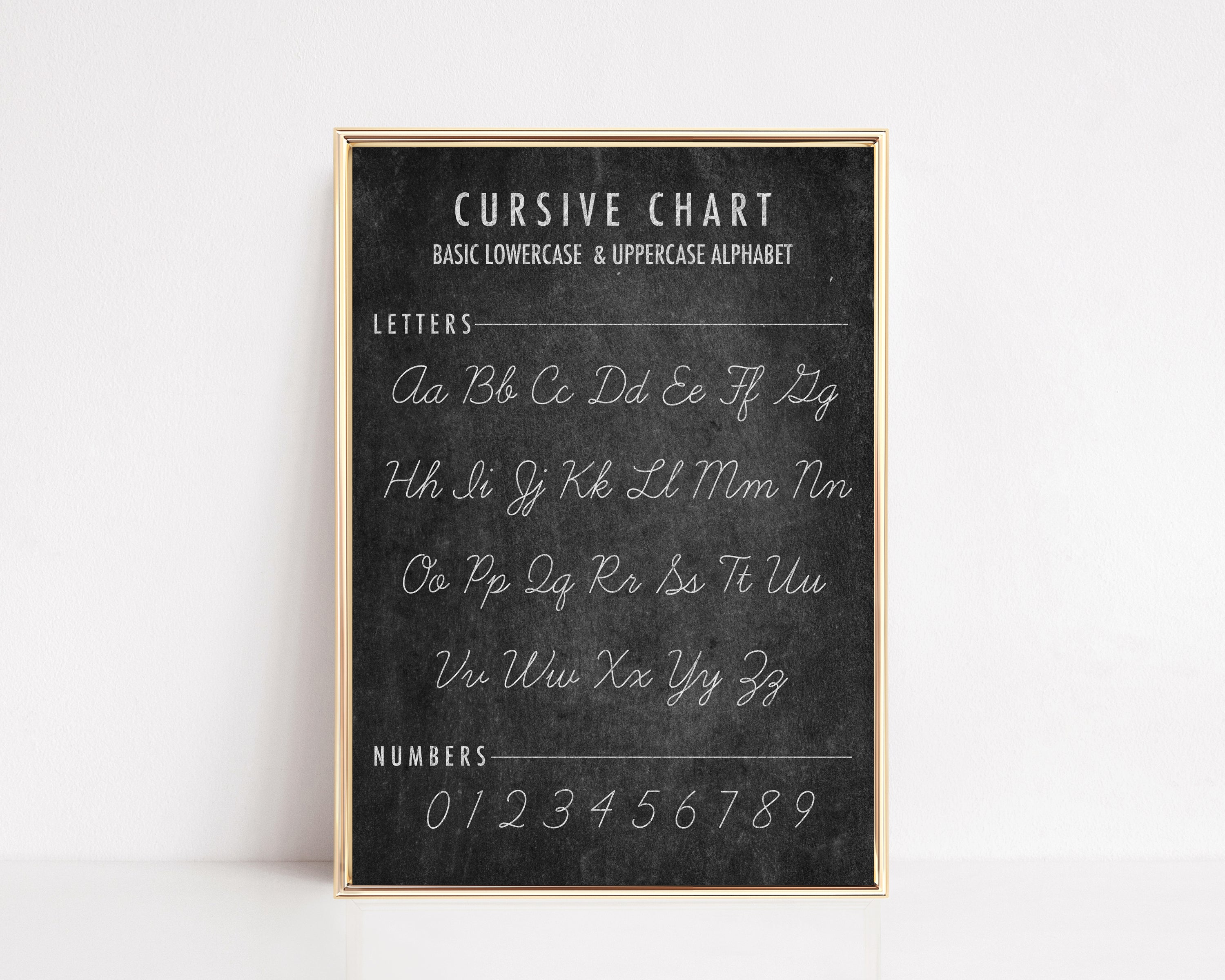 Cursive Penmanship Chart – kikiandnim